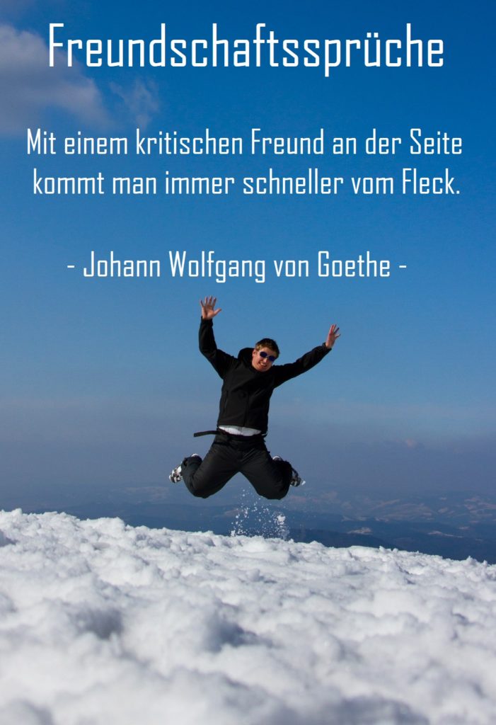 Johann Wolfgang von Goethe Spruch 2 - Gutscheinspruch.de