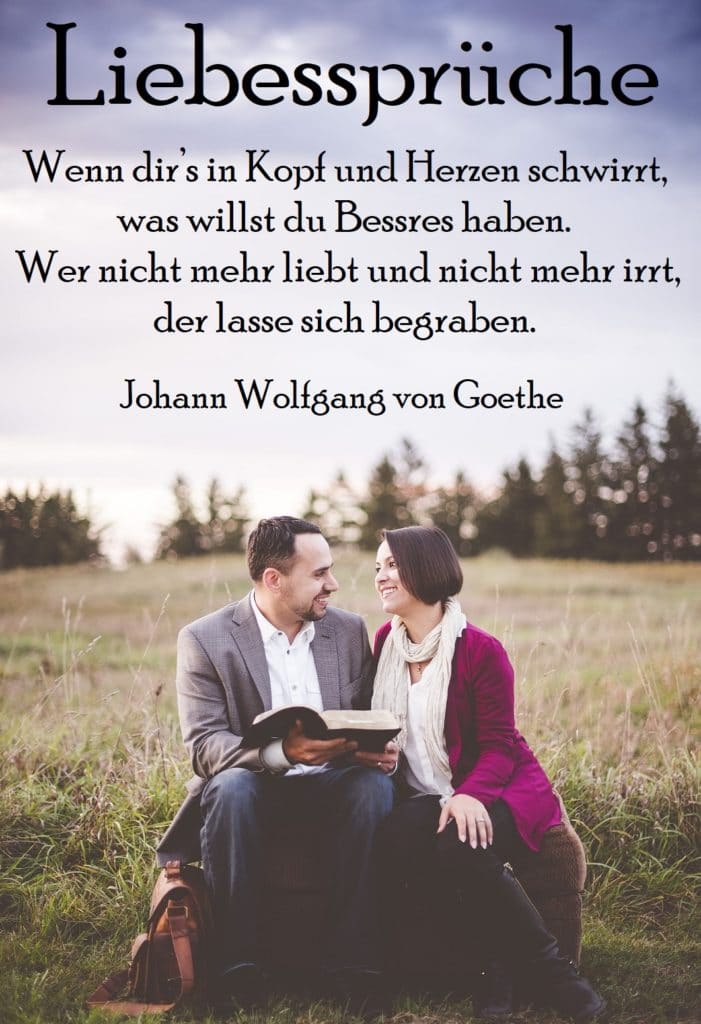Johann Wolfgang von Goethe Spruch 3 - Gutscheinspruch.de