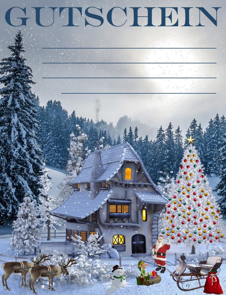 Gutschein Spruch Weihnachten